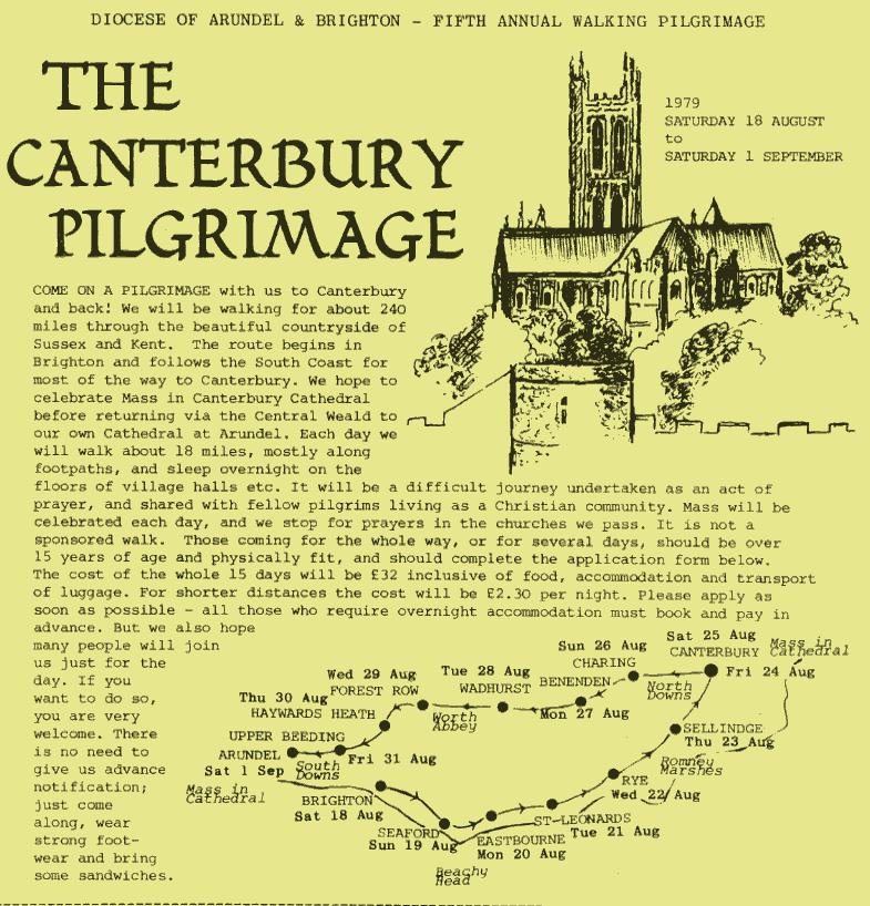 The 2nd Canterbury Pilgrimage - Home